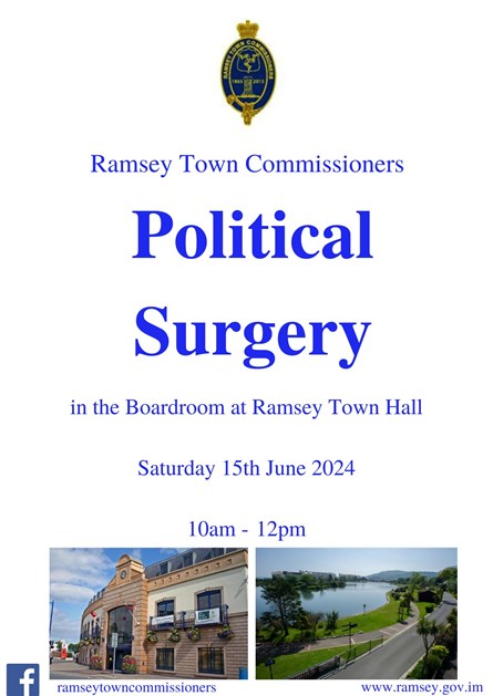 Ramsey Town Commissioners Political Surgery - June 2024 - Ramsey Town ... Ramsey Town Commissioners Political Surgery - June 2024 - Ramsey Town ...